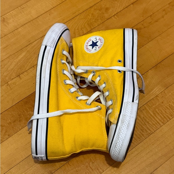Converse | Shoes | Converse Chuck Taylor All Star High Yellow | Poshmark